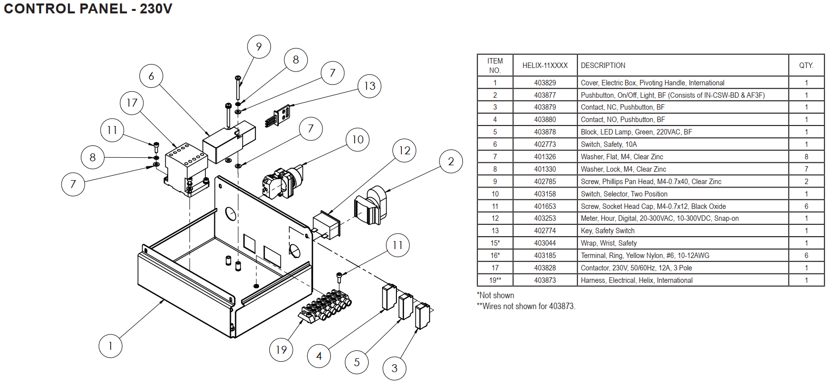 National Helix 230V Control Panel – PreFloorTools.com